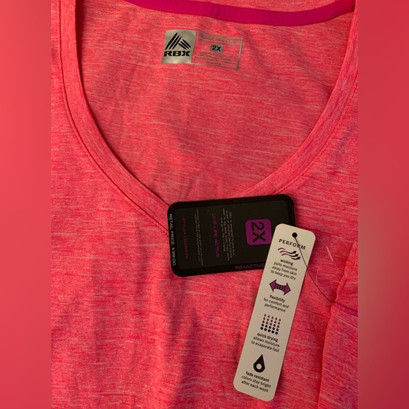 RBX | Tops | Nwt Rbx 2x Performance Shirt Moisture Wicking | Poshmark